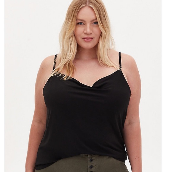 torrid | Tops | Torrid Studio Knit Cowl Neck Cami Euc | Poshmark